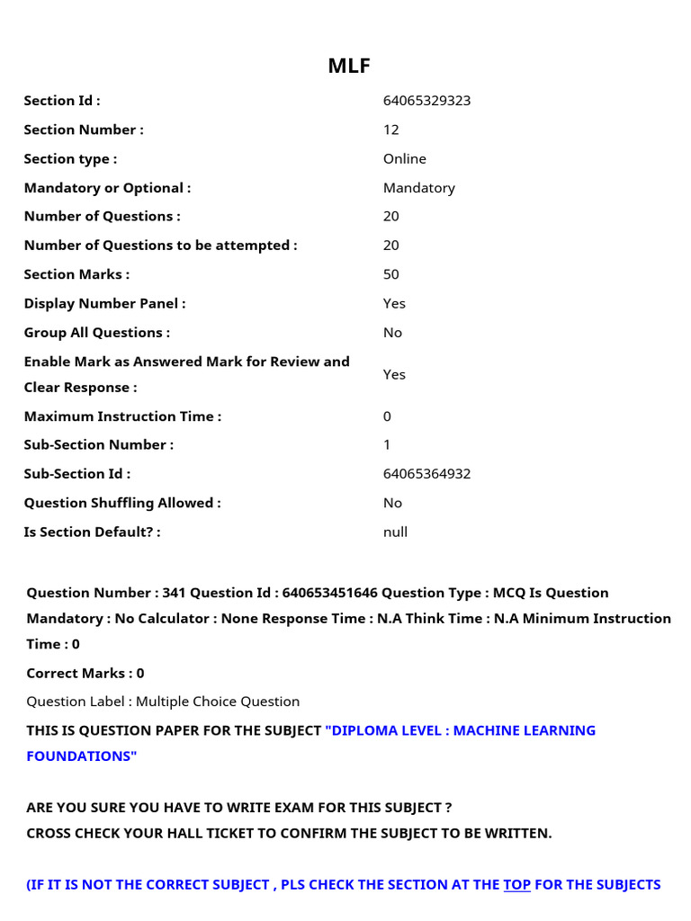 MLF Sep 22fn | Download Free PDF | Principal Component Analysis | Matrix (Mathematics)