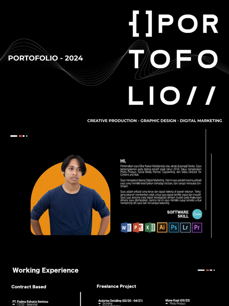 Contoh Portofolio | PDF | Business Economics | Business