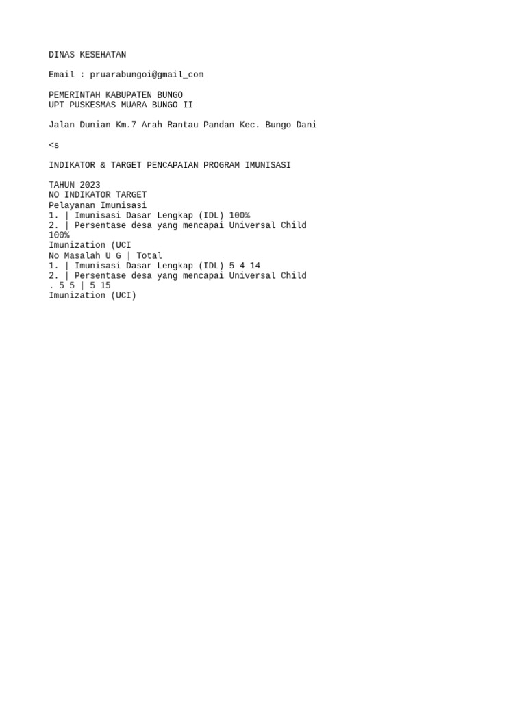 Imunisasi Ep 1 | PDF