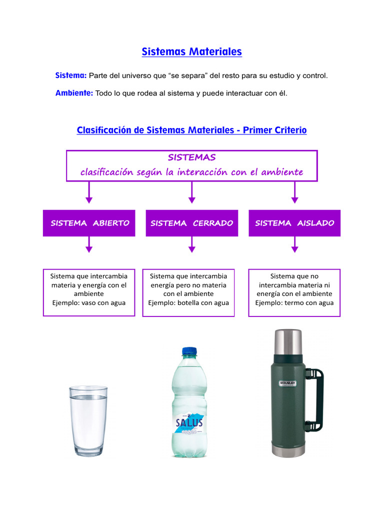 Sistemas - Clasificación (Primer Criterio) | PDF