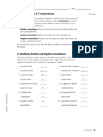 Connotation and Denotation Worksheet | PDF | Connotation | Linguistics