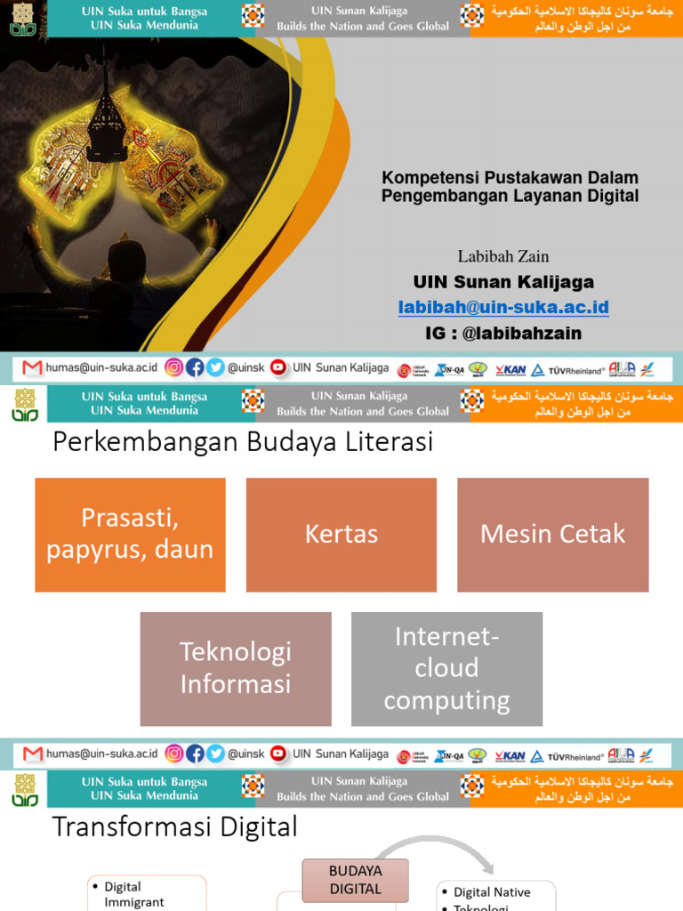 Labibah_Materi seminar 16 Agustus 2023 | PDF | Libraries | Online And Offline
