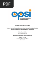 Proposal Opsi 2024 | PDF