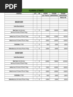 CHB Dimensions and Estimation Guide | PDF | Masonry | Concrete