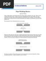 Purpose and Use of Backing Strips in Welding | PDF | Technology ...