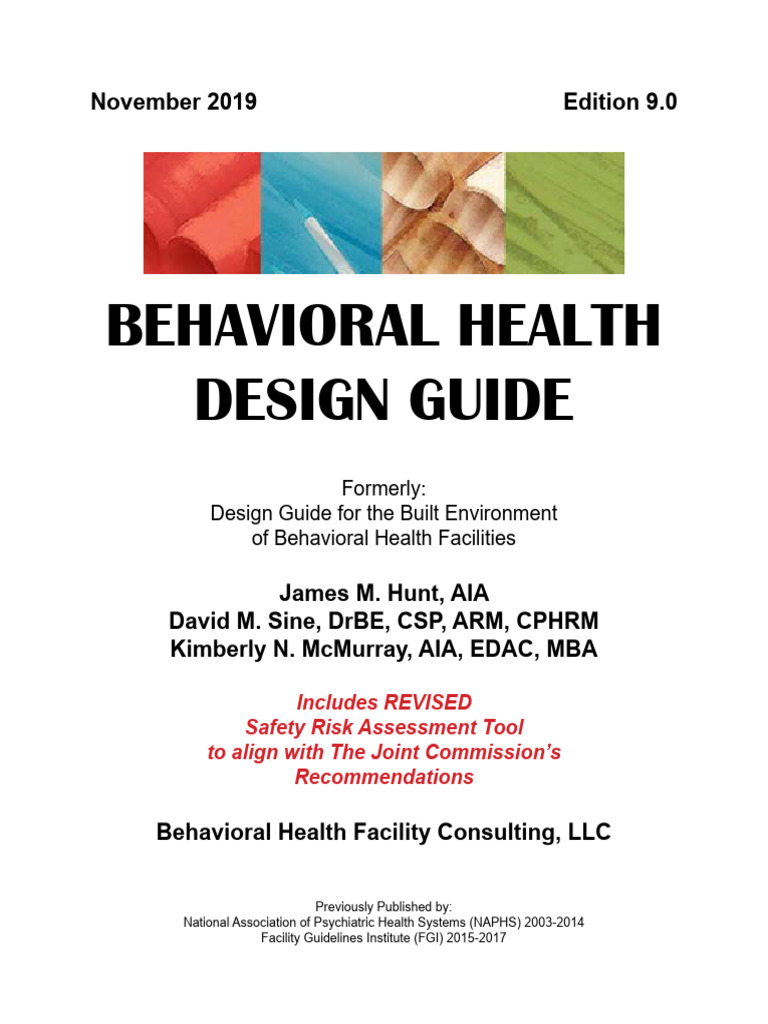 Behavioral Health Design Guide 9.0 | PDF | Health Insurance Portability ...