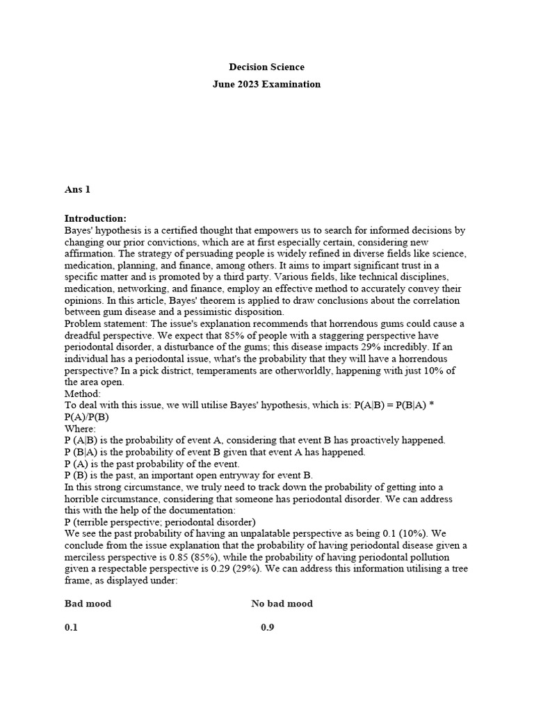 Decision Science - JP-ST | PDF | Dependent And Independent Variables | Regression Analysis