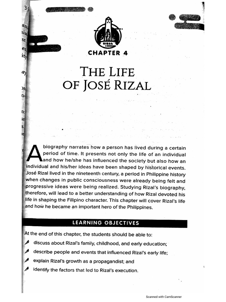 The Life of Jose Rizal | PDF