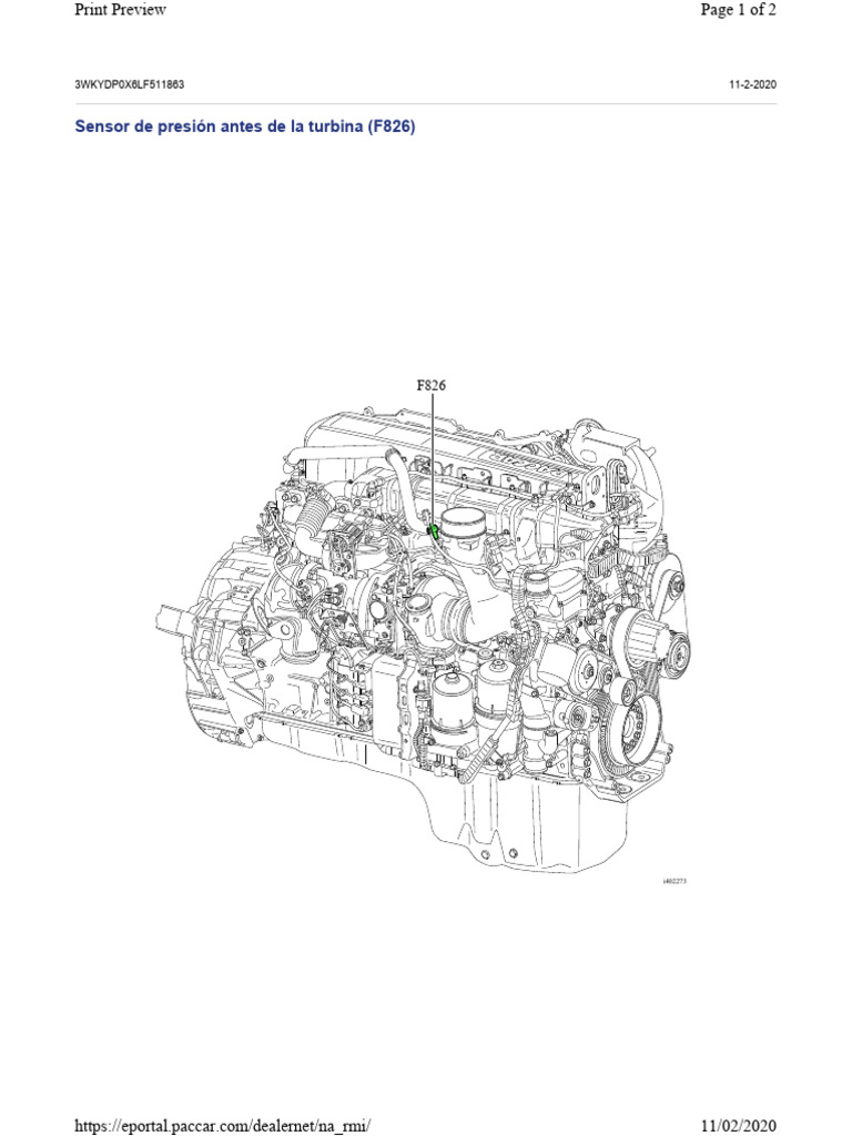 Sensor de Presion Antes de La Turbina F826 | PDF Sensor de Presion Antes de La Turbina F826 | PDF