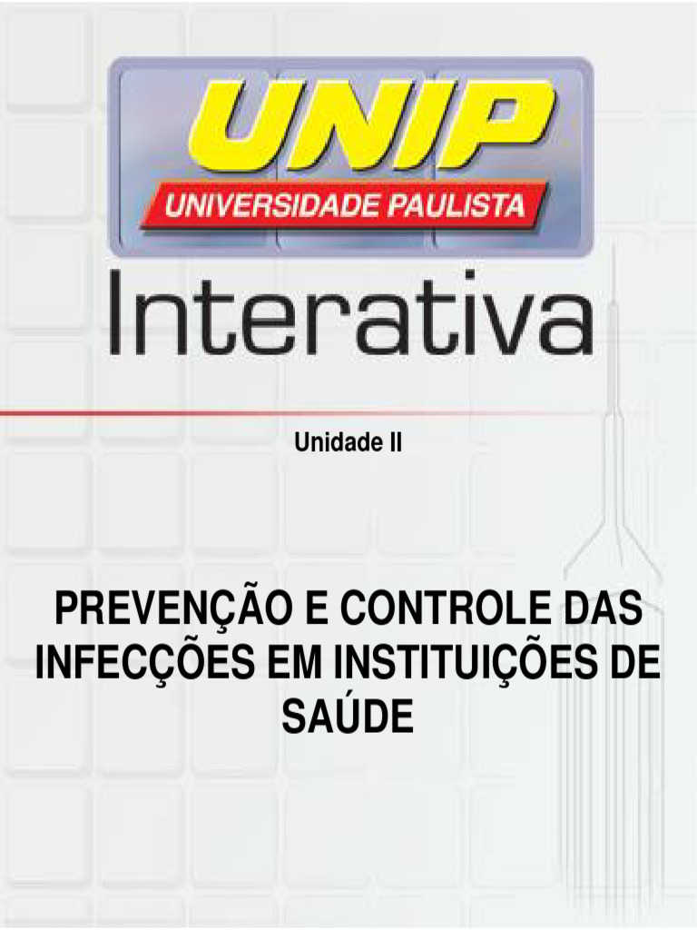 Prevenção e controle das IRAS 2 | PDF | Infecção | Sepse