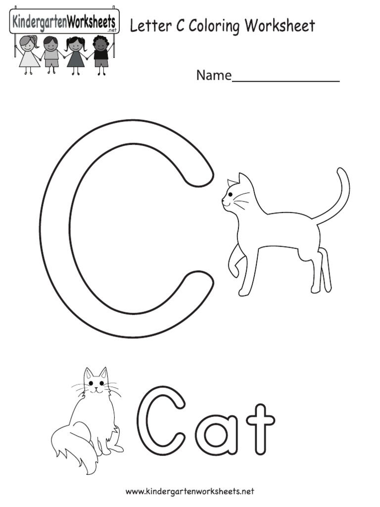 Alphabet Coloring Letter C | PDF