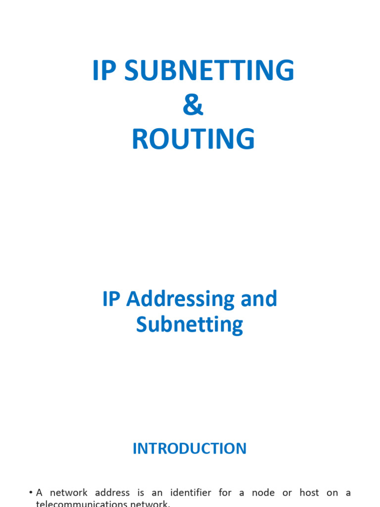 IP Addressing | PDF | Ip Address | Internet Protocols IP Addressing | PDF | Ip Address | Internet Protocols