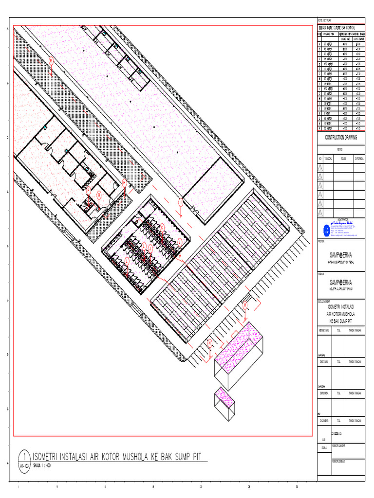 Instalasi Air Kotor Mushola | PDF