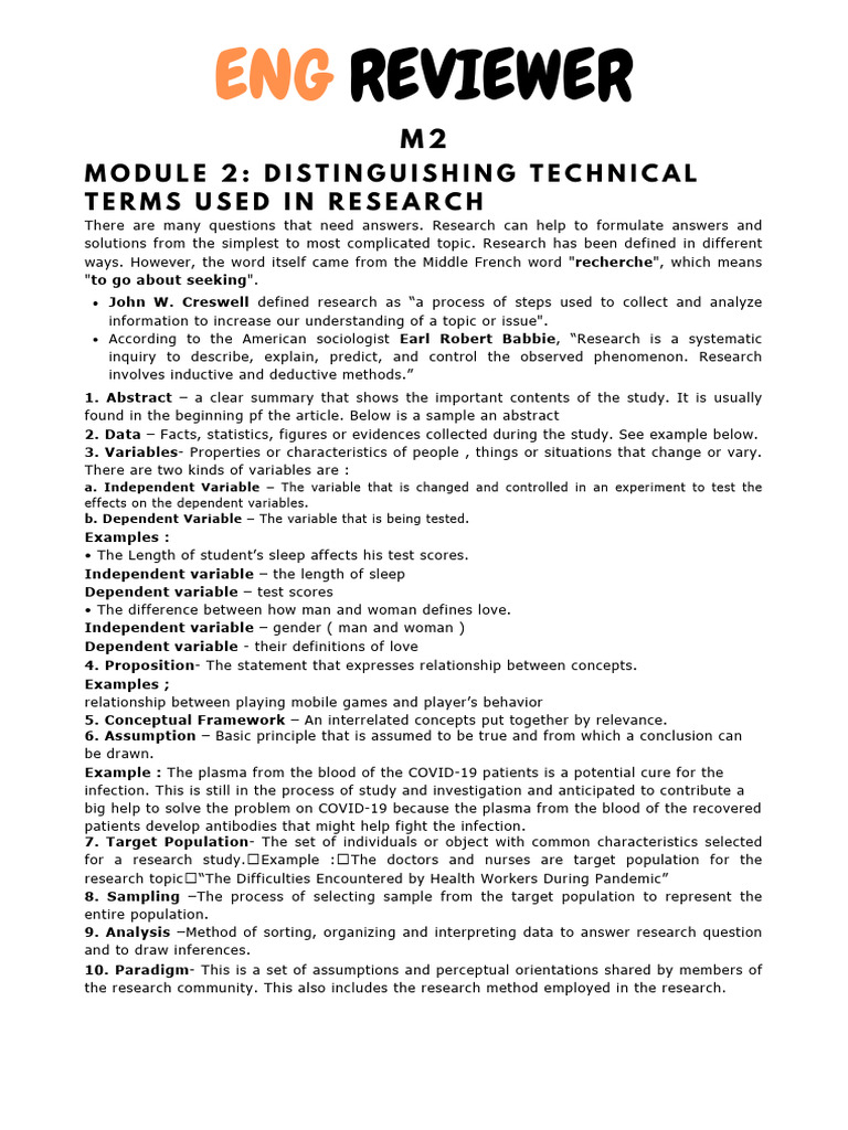 ENG-MATH-REVIEWER For Grade 10 Prelim 4th Quarter | PDF | Mean ...