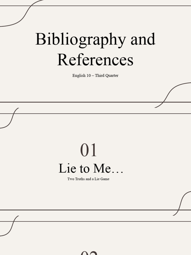 English 10 References | PDF | Apa Style
