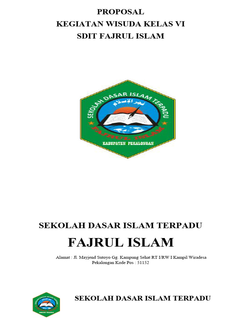 Proposal Wisuda 2024 | PDF