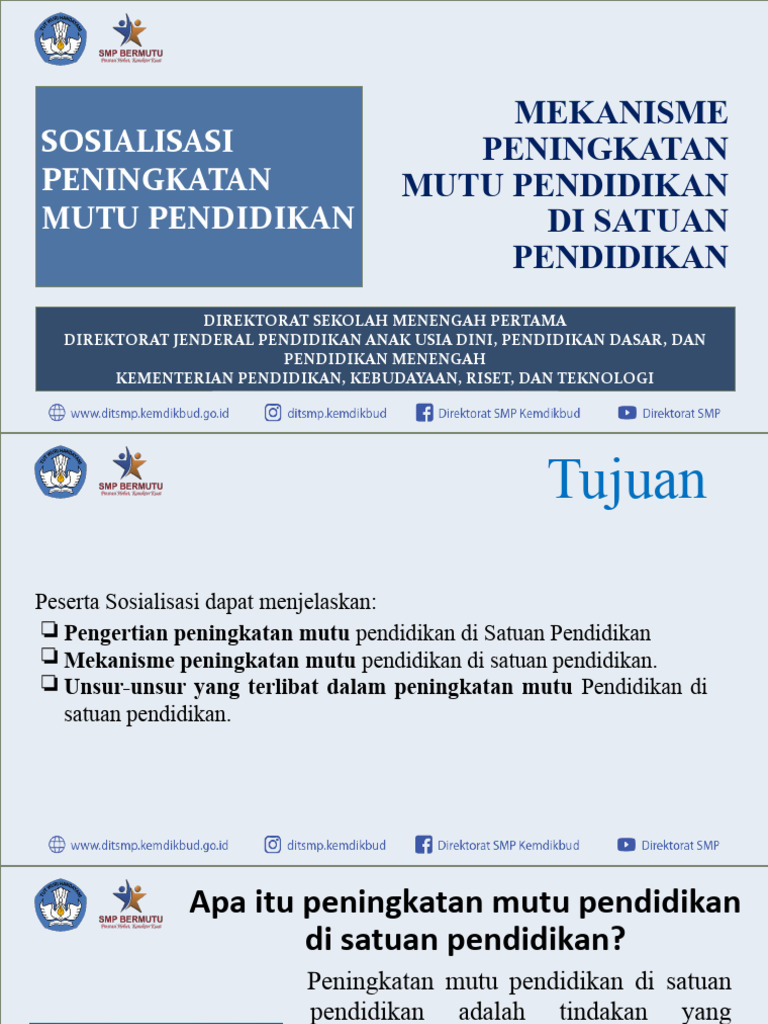 Peningkatan Mutu Pendidikan | PDF | Bisnis | Komputer