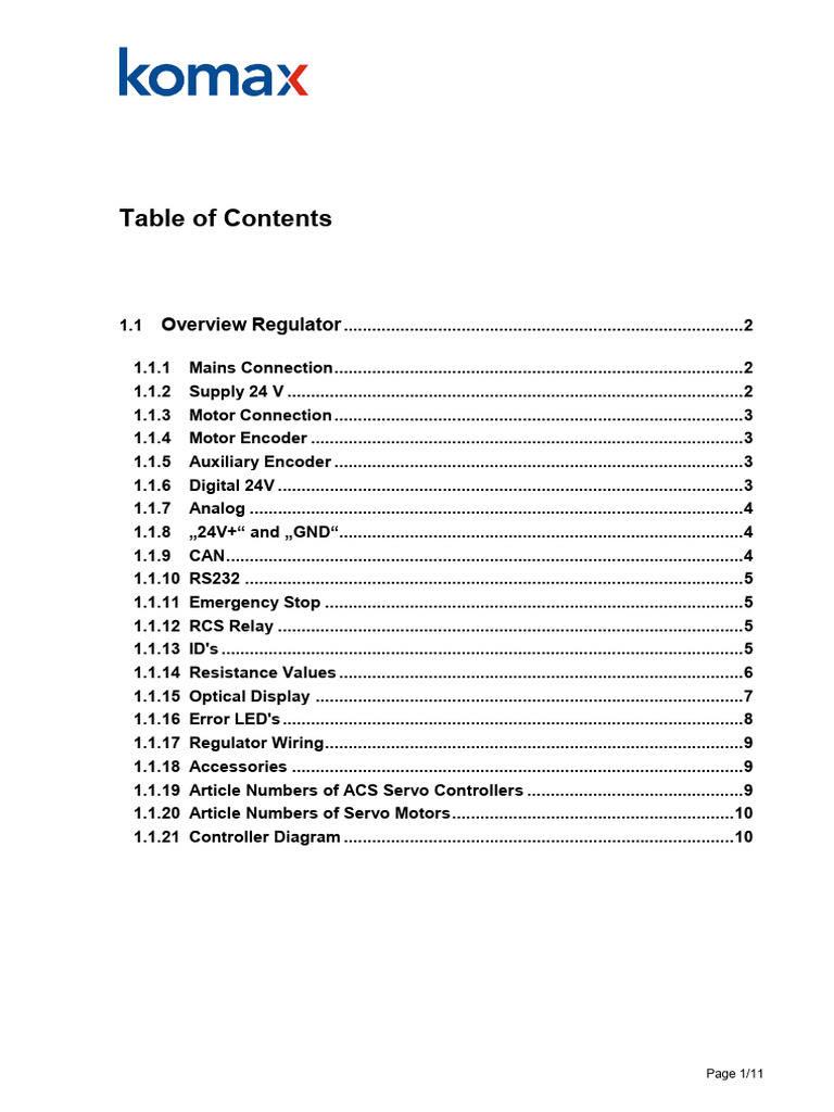 Manual_ACS_General | PDF | Electrical Connector | Electrical Engineering
