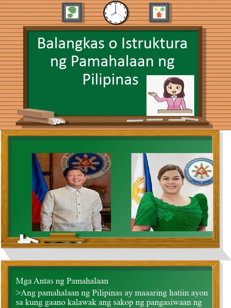 Balangkas o Istruktura NG Pamahalaan NG Pilipinas | PDF