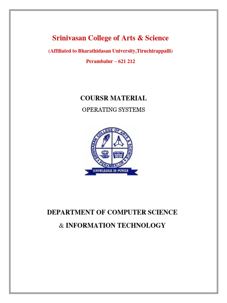 Os 1 | PDF | Operating System | Scheduling (Computing)