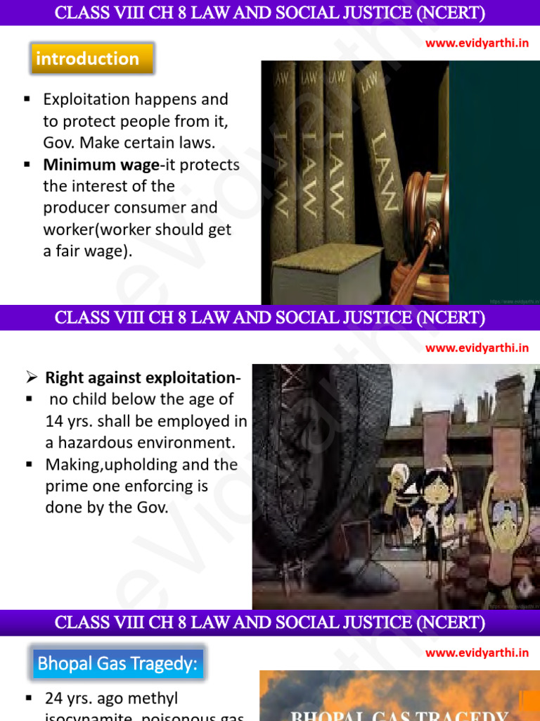 Notes Class 8 Civics Chapter 8 | PDF | Economies | Labor