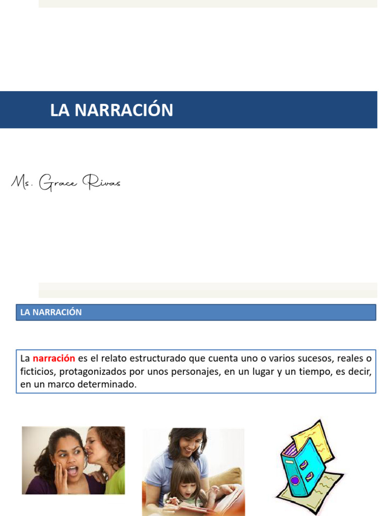 Elementos Clave de la Narración | PDF | Narración | Poesía épica