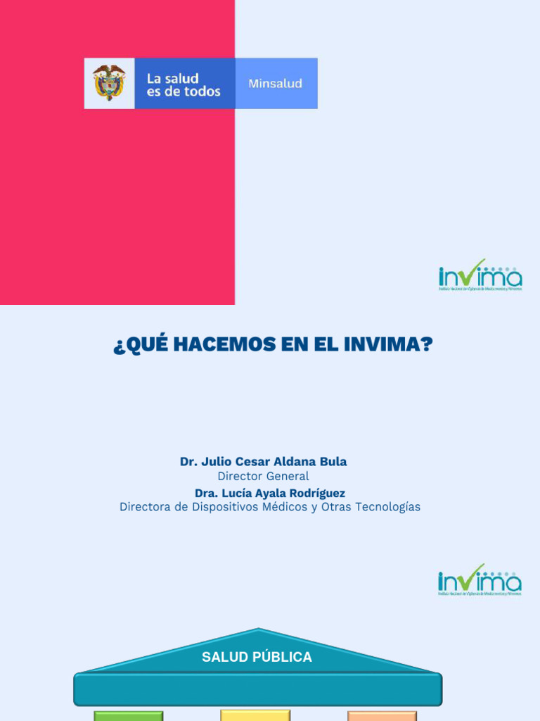Invima Hablemosdedm 21.05.2021 | PDF | Dispositivo médico | Medicina