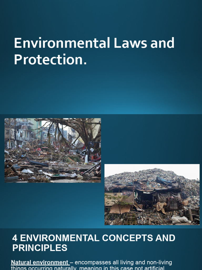 Environmental Laws and Biodiversity Issues | PDF | Biodiversity ...