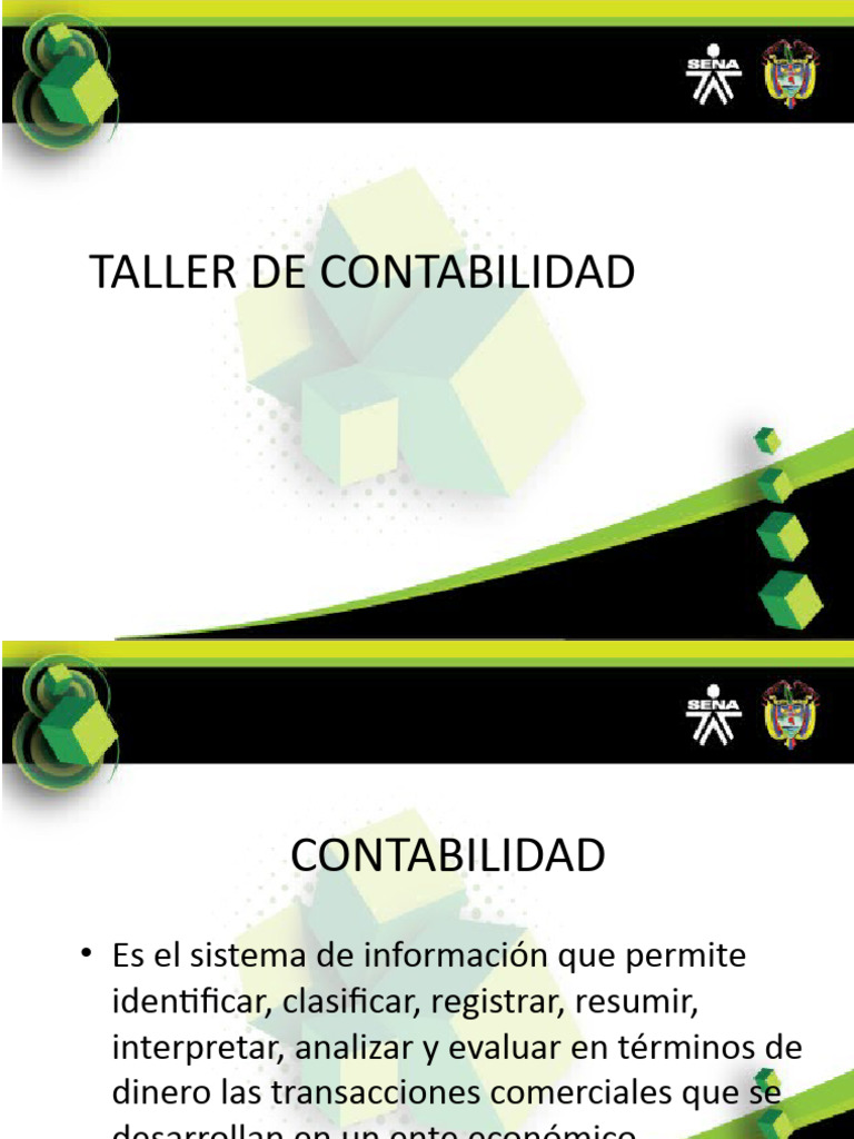 Taller de Contabilidad | PDF | Contabilidad | Economias