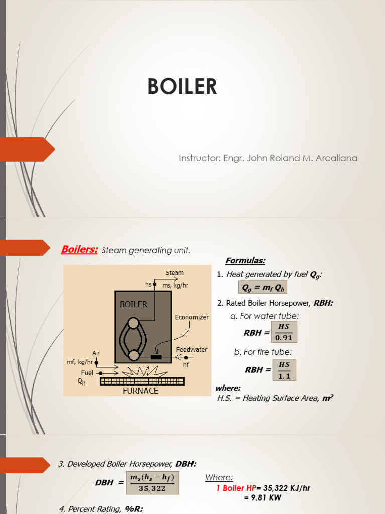 Boiler | Download Free PDF | Boiler | Horsepower