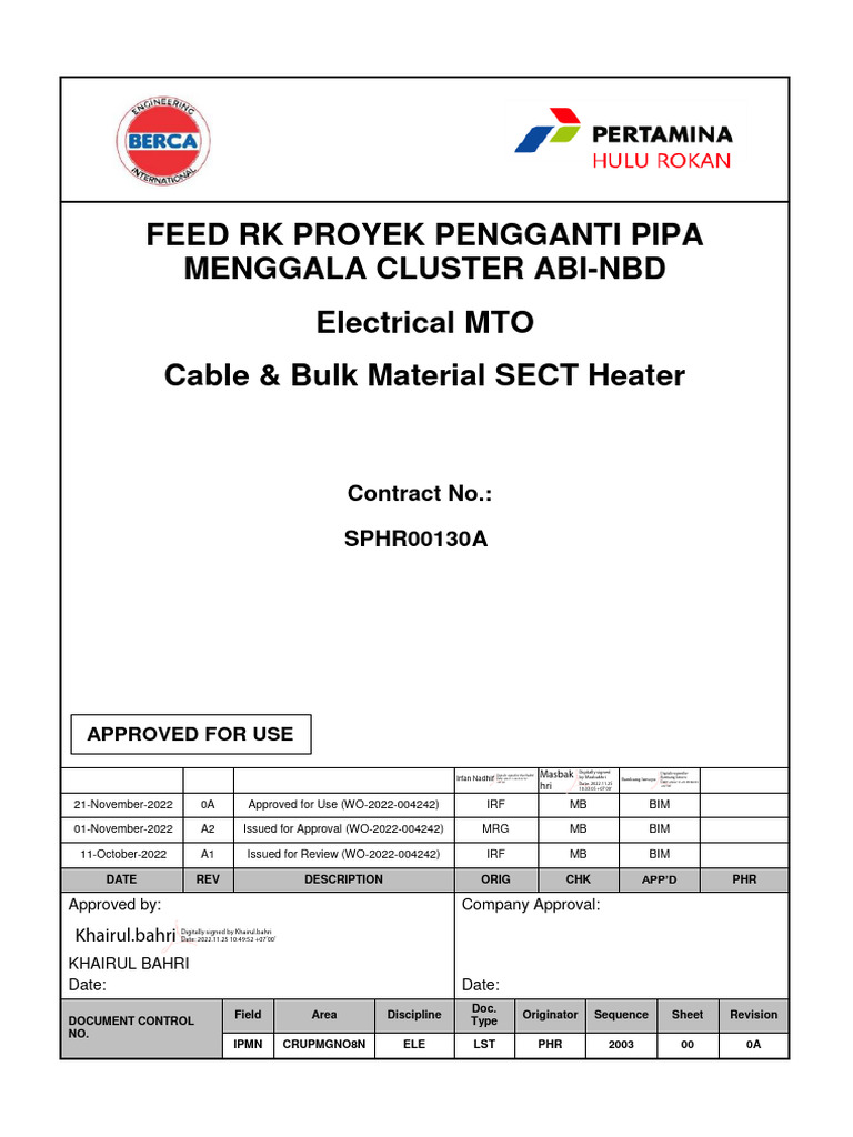 Ipmn Crupmgno08n Ele LST PHR 2003 00 Mto Electrical | PDF | Transformer ...