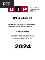 (Week 2 - Writing Task Assignment - My Daily Routine | PDF