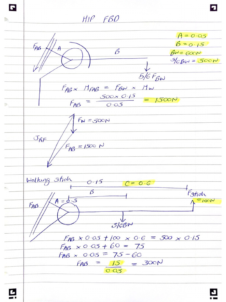 hip-free-body-diagrams-1 | PDF