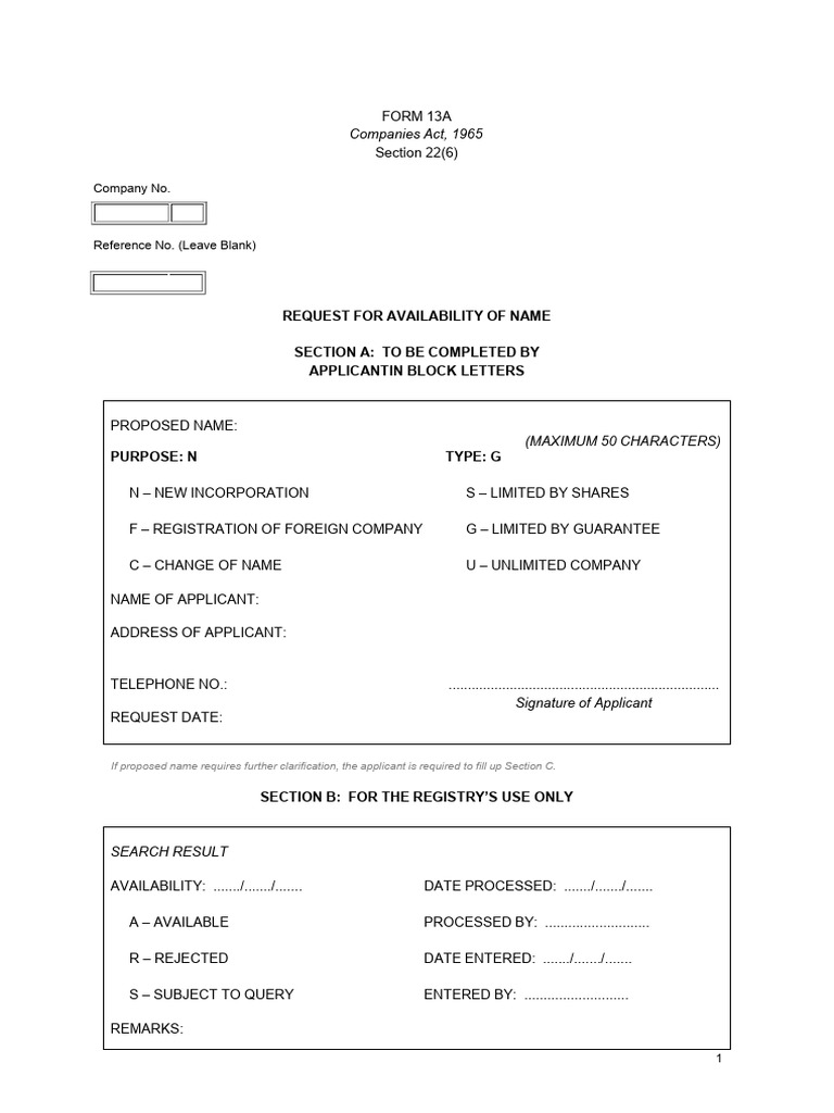 Form 13A | PDF | Corporations
