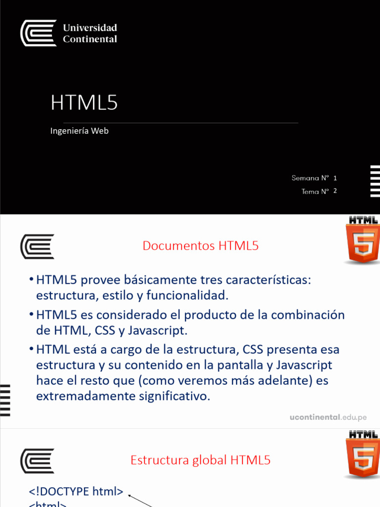 Guía Básica de HTML5 | PDF