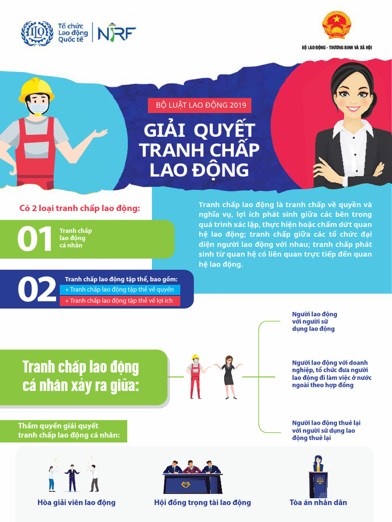 7 - MOLISA - Flyer - Tranh Chap Lao Dong | PDF