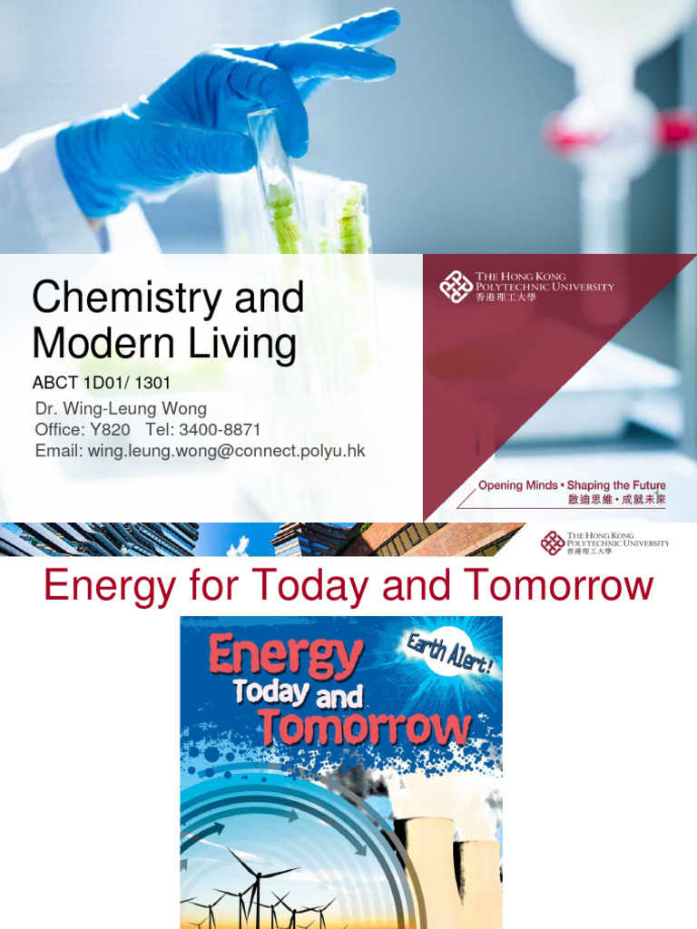 Lecture 2 - Energy For Today and Tomorrow - Updated by WWL | PDF ...
