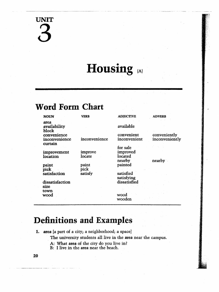 Words 2 Unit3-4 | PDF