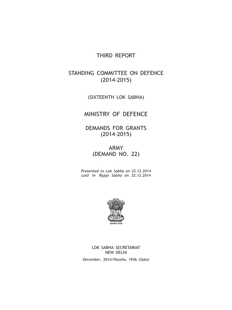 SCOD Demand for grants Army 2015 | PDF | Tanks | Military