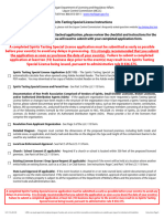 Michigan Special Liquor License Guide | PDF | Alcoholic Beverages | License