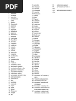Vocabulario para Quinto Grado | PDF