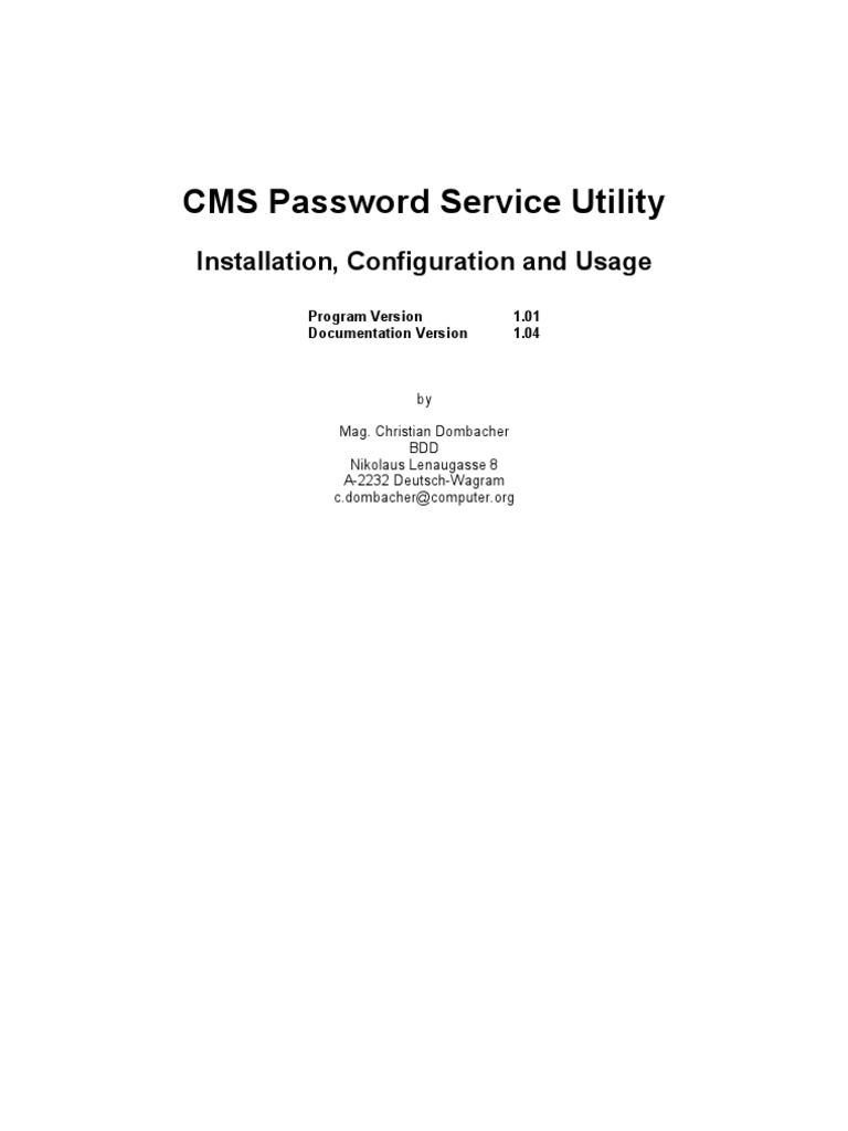 PWDCH | PDF | Sudo | Command Line Interface