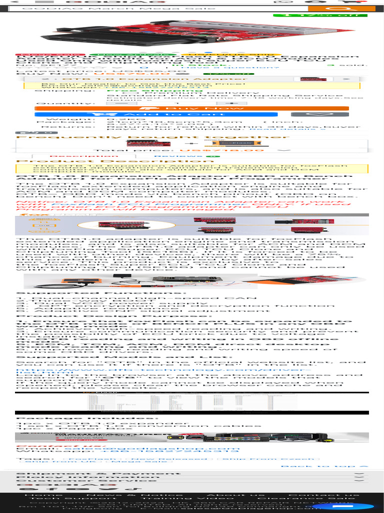 Foxflash OTB 1.0 Expansion Adapter Suitable For ACM & DCM Modules Used Only With Foxflash | PDF ...