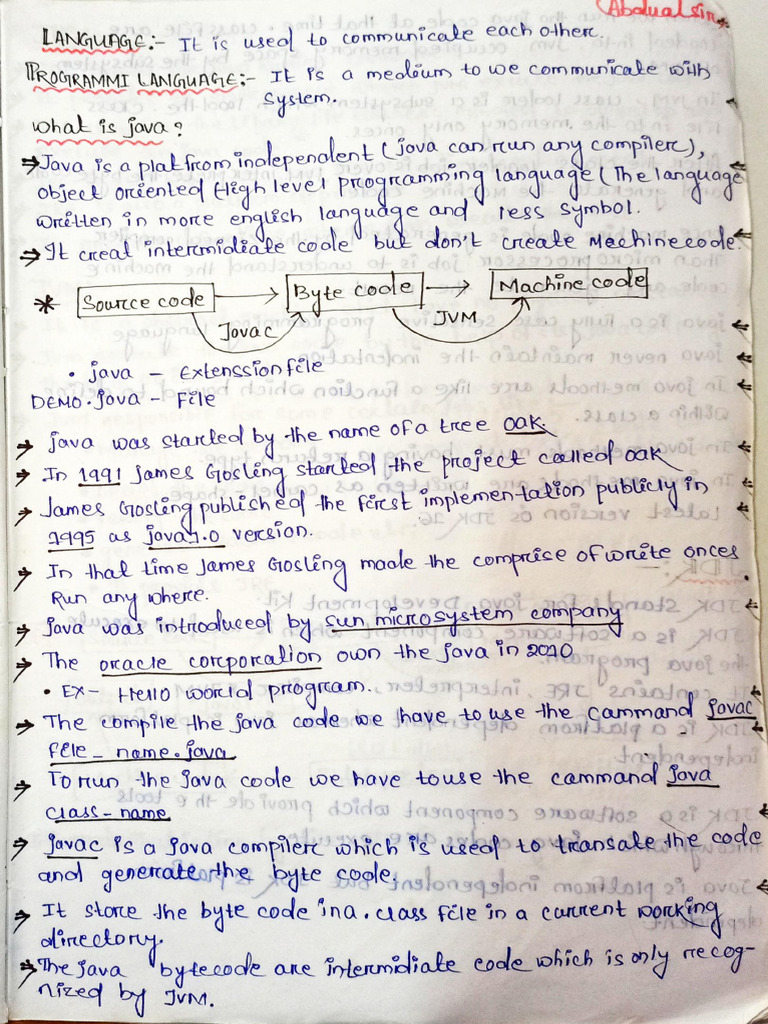 Core Java Part-1 | PDF | Java (Software Platform) | Software