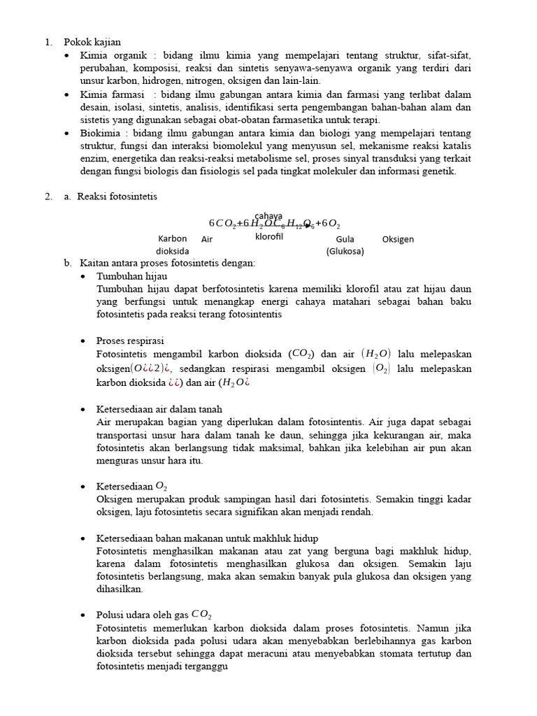 Latihan Pas Kimia X Sman 1 | PDF