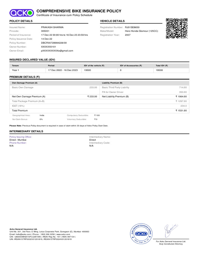 HeroGlamour8650 | PDF | Insurance | Civil Law (Legal System)