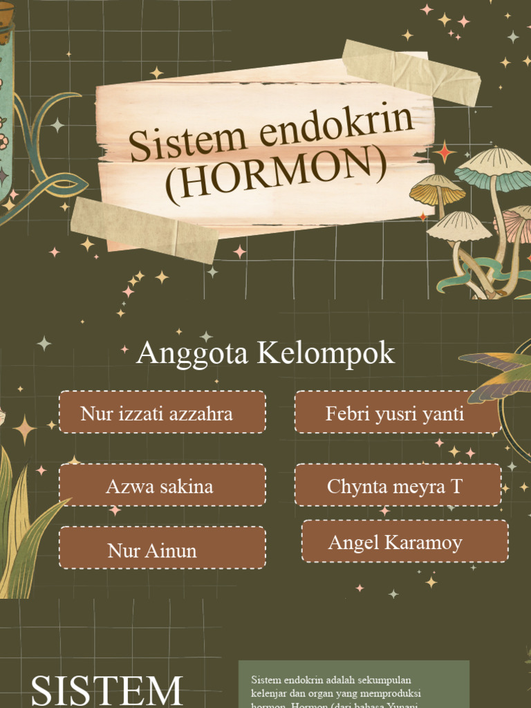 Sistem Endokrin dan Hormon Manusia | PDF | Kesehatan Holistik