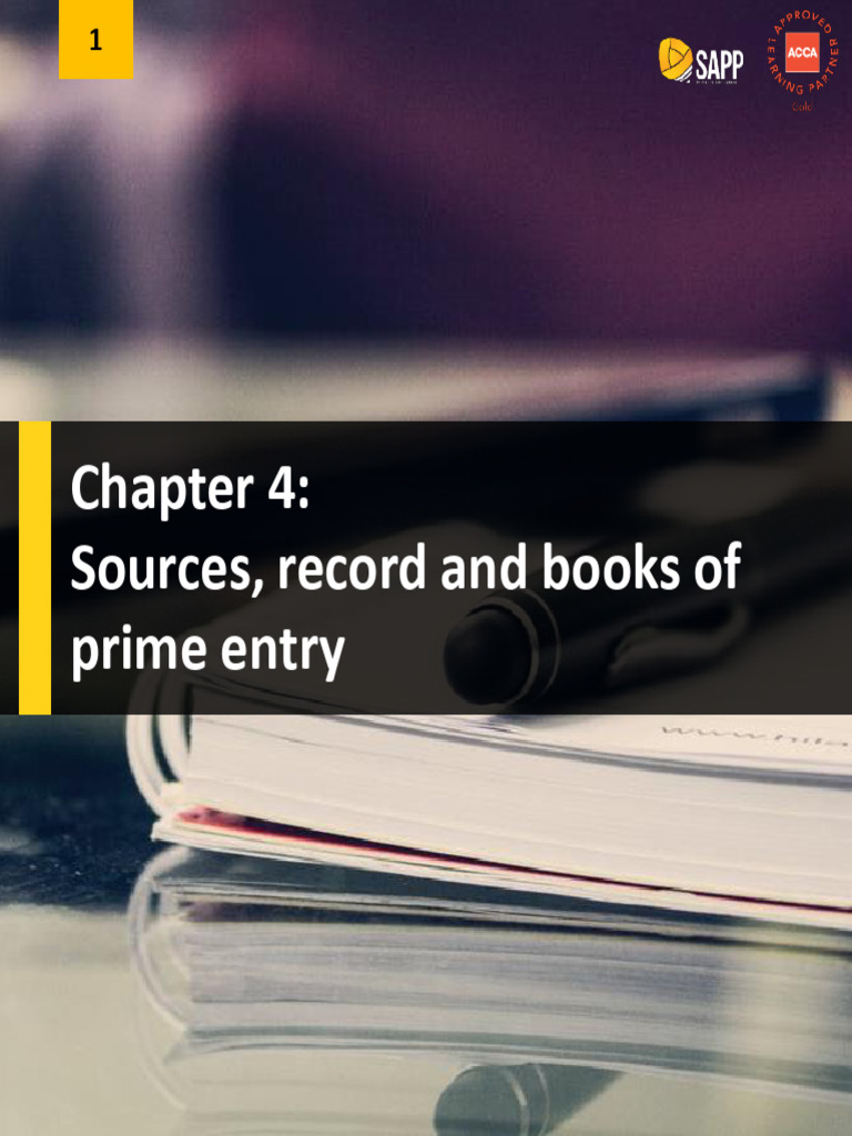 F3 - ACCA Chapter-4 | PDF | Debits And Credits | Invoice