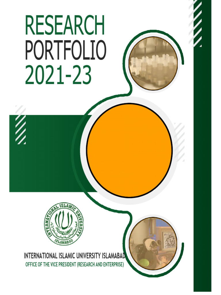 Research Portfolio 2021 2023 | PDF | Sustainability