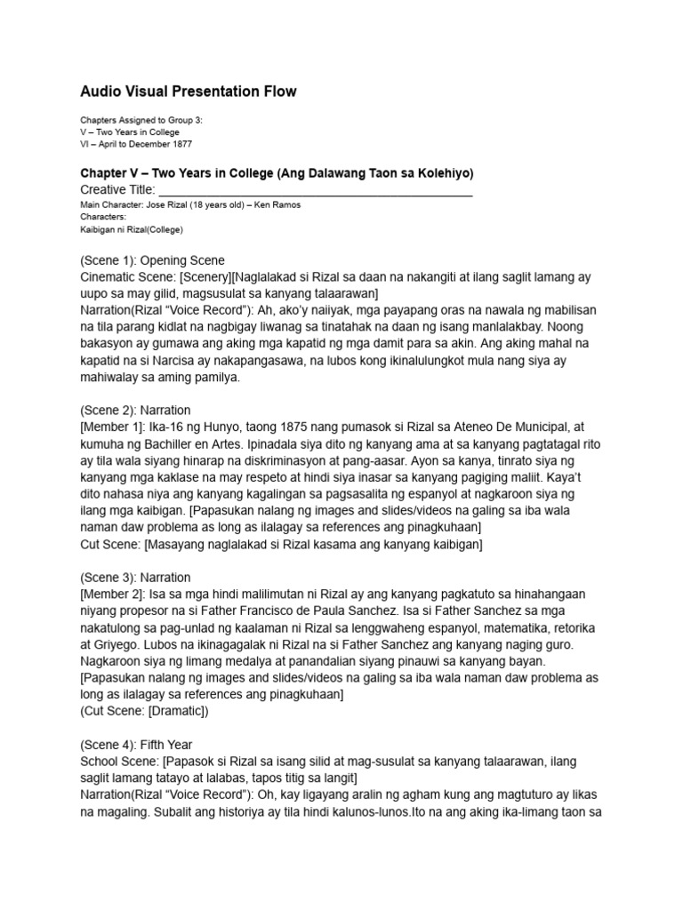 Rizal Midterms Group 3 | PDF